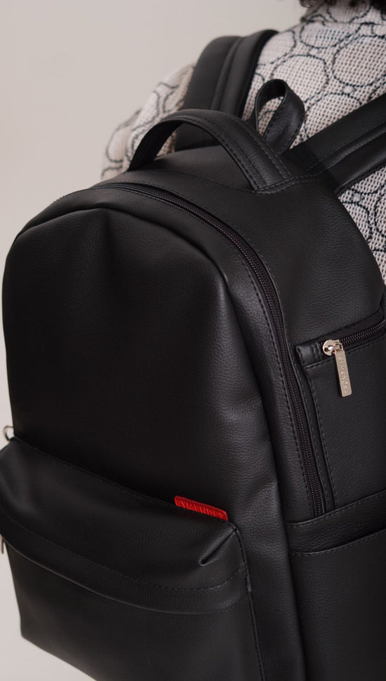 Morral Classic Black Premium | BYMENDEZ Morrales en Cuero Vegano