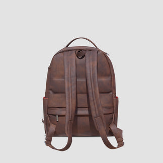 Morral Classic PRO Brown Premium | BYMENDEZ Morrales en Cuero Vegano